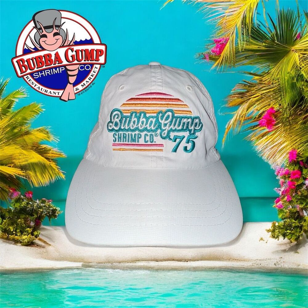 Bubba Gump Shrimp Co. Embroidered Baseball Cap, Laugh… - Gem